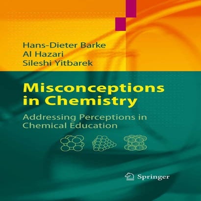 Misconception in Chemestry Hans Dieter | PDF
