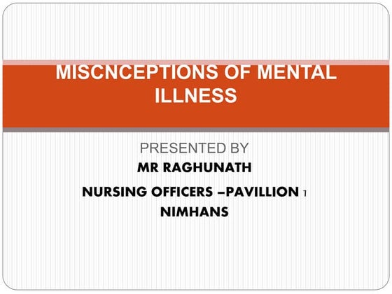 Mental Health and Wellbeing Orientation Lecture | PPT