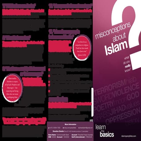Misconceptions about islam | PPT
