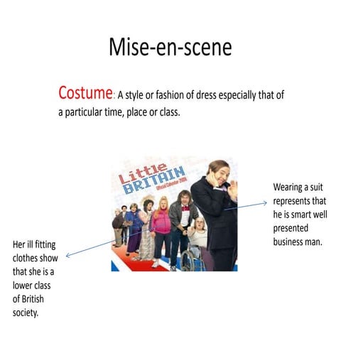 5 elements of mise en scene | PDF