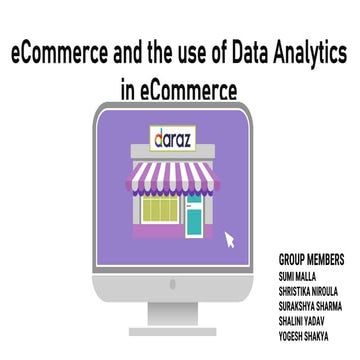 Ecommerce and Data Analytics | PPTX