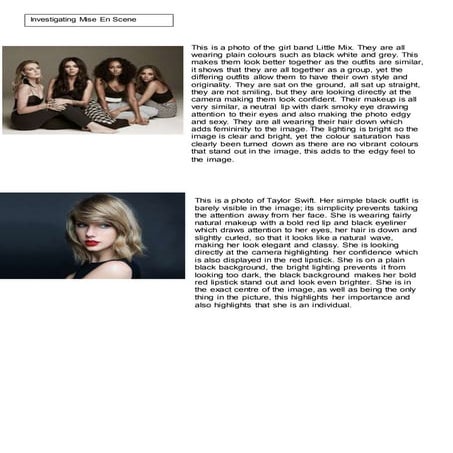 Mise en scene analysis | DOCX