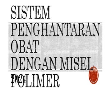 polimeric micelles for drug delivery system.pptx