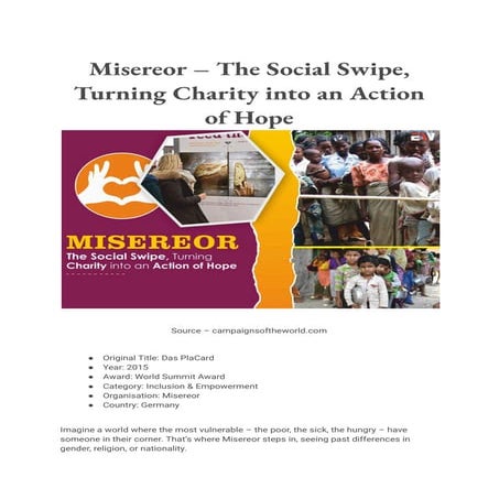 Misereor – The Social Swipe, Turning Charity into an Action of Hope.pdf