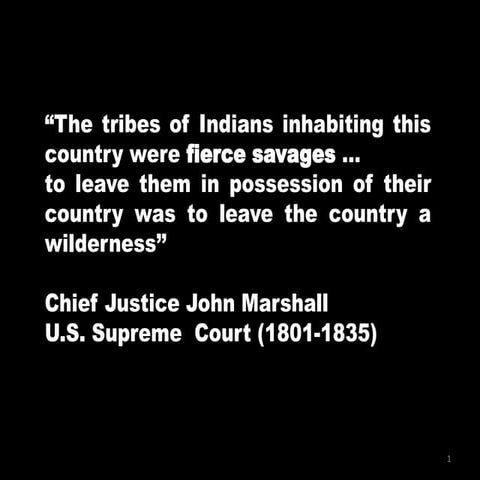 Misery of Native Americans (The Red Indians).pptx