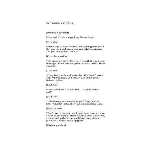 Shot division list | DOCX