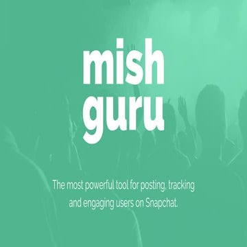 Rhythm and Vines x Mish Guru Case Study | PPT