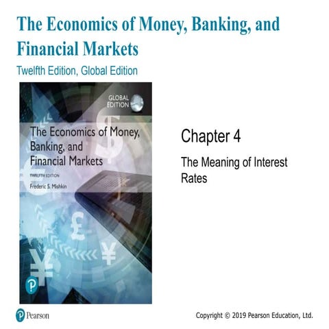 THE ECONOMICS OF MONEY, BANKING, AND FINANCIAL MARKETS. | PPTX