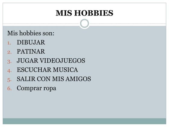 My hobbies | PPT