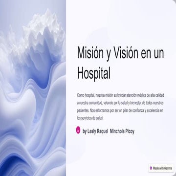 Mision-y-Vision-en-un-Hospital-saud_medidicina_enfermeria | PPTX