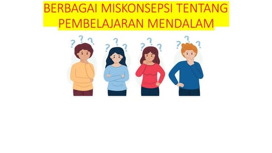 Kokurikuler dalam Pembelajaran Mendalam atau Deep Leaning | PPTX