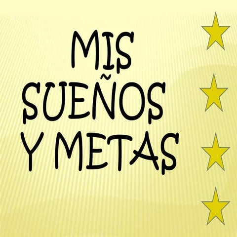 Mis metas jessica nieto | PPTX