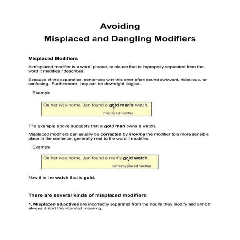 Misplaced modifier.docx