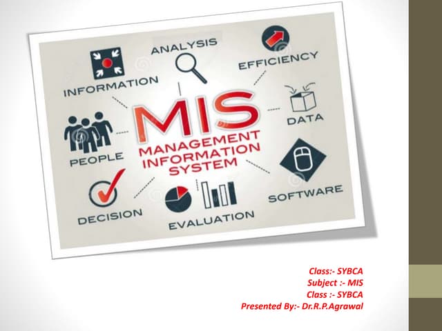 Management Information System PPT | PPTX