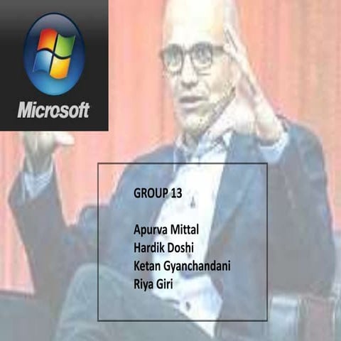 Growth story of Microsoft | PPTX