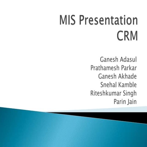 Mis presentation | PPT