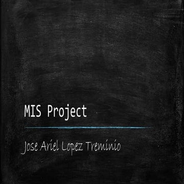 MIS project | PPTX