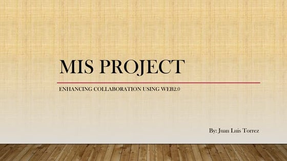 MANAGEMENT INFORMATION SYSTEM - What are recent developments in mis ...