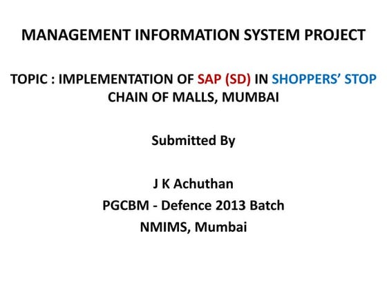 SAP SD Documents | PPT