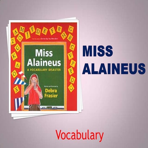 Miss Alaineus Powerpoint | PPTX
