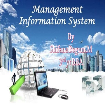 Management Information system | PPT
