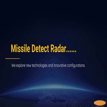 Missile Defense Radar 1 [autosaved] Pptx
