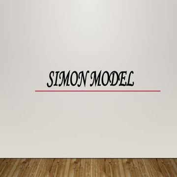 MIS(Simon Model).pptxghhhghhhhhhhhjiikkbhh | PPTX