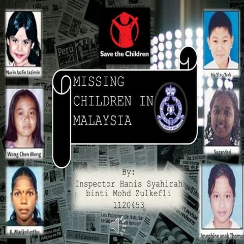 Missing Children | PPTX