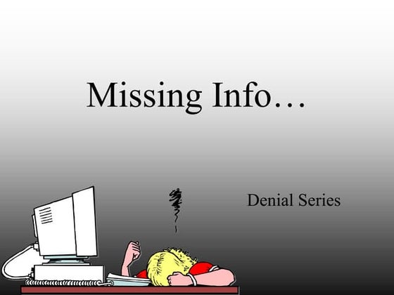 Denial Management - Inclusive & Global | PPT