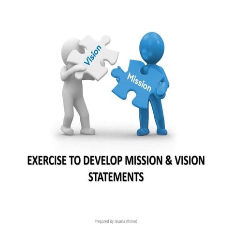 Mission and vision statements | PPTX