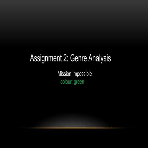 Mission impossible media | PPTX