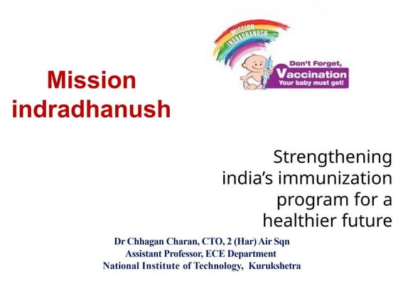 Mission indradhanush | PPTX | Infectious Diseases | Diseases and Conditions