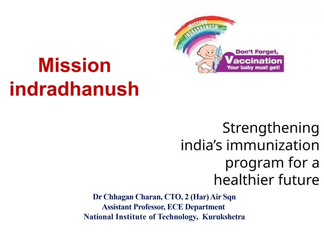 Mission Indradhanush Contribution for Immunisation in India.pdf