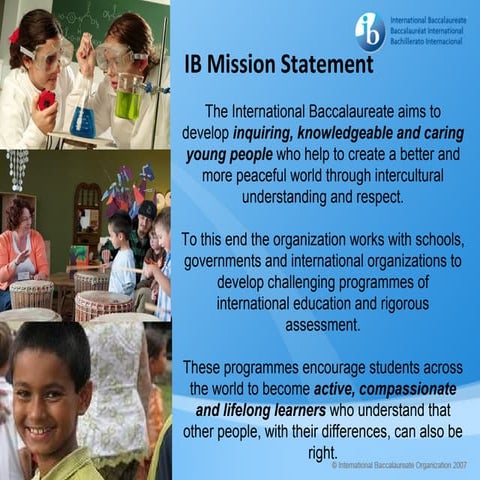 Ib learner profile | PPTX
