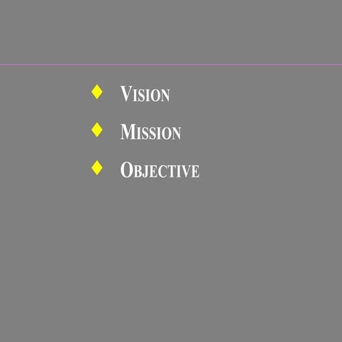 VISION MISSION STRATEGIC MANAGEMENT | PPT