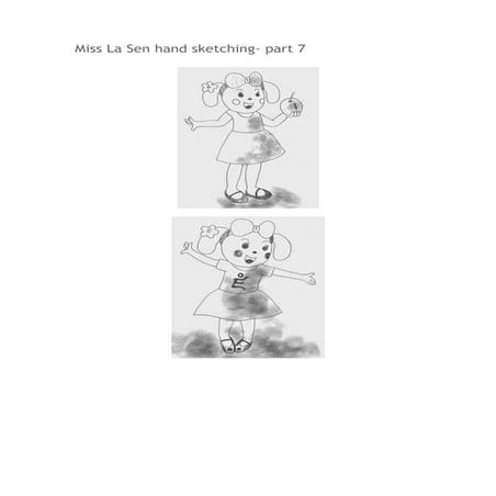 Miss la sen hand sketching part 7 | DOC