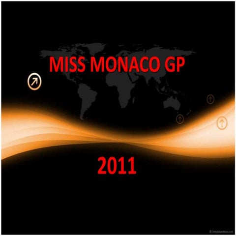 Miss Monaco gp Proposal | PPT