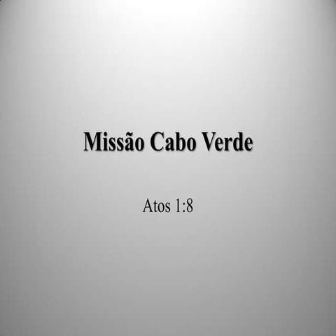 Cabo verde | PPTX