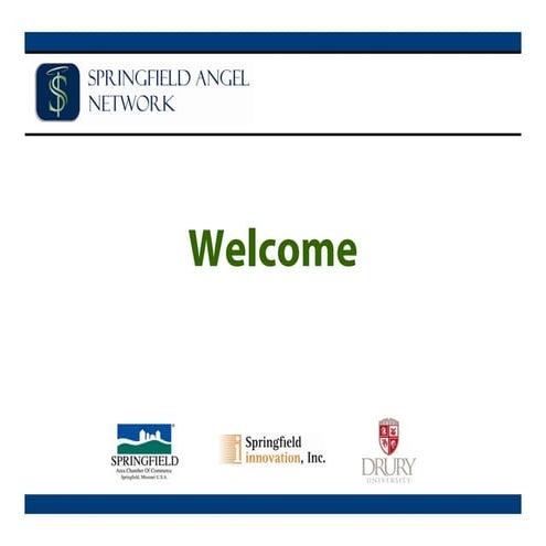 Missouri Springfield Angel Network | PPT