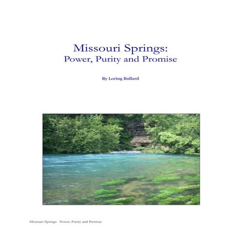 Missouri springs | PDF