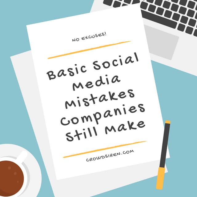 Basic Social Media Mistakes Companies Still Make | PDF | Social ...