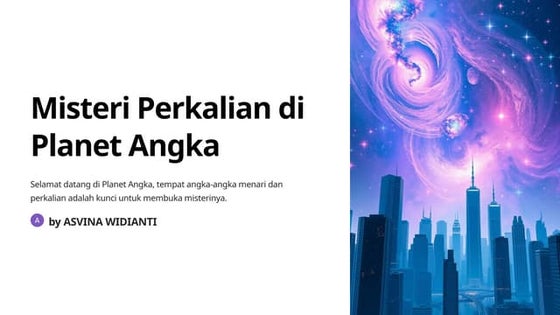 Matematika Kelas 6 SD Bab Perkalian Pecahan | PPTX