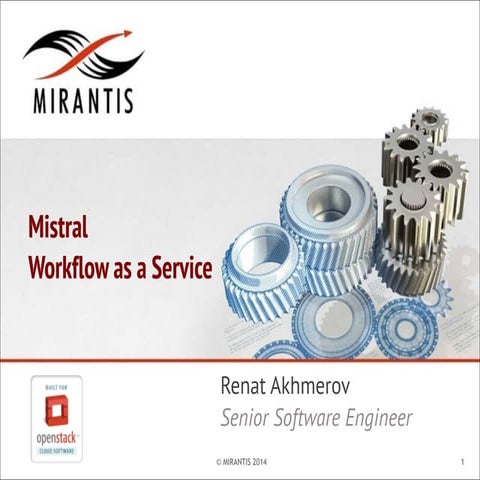 Mistral OpenStack Meetup Feb 5 | PDF