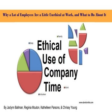 Why a Lot of Employees Are a Little Unethical at Work, and What to Do ...