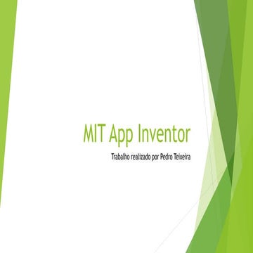 MIT App Inventor | PPTX