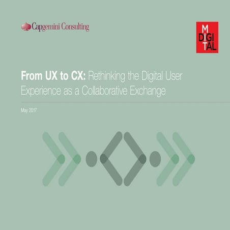 From UX to CX: Rethinking the Digital User Experience as a ...