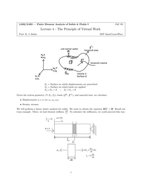 Principle of Virtual Work in structural analysis | PPTX