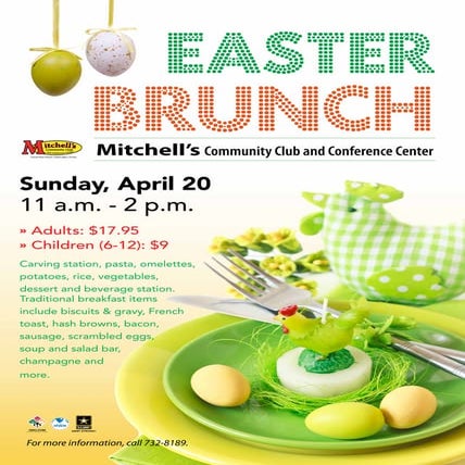 Mitchell's Easter Brunch | PDF