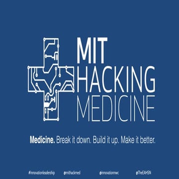 MIT Design Thinking + Hack 101 - Innovation Leadership Summit 2 ...