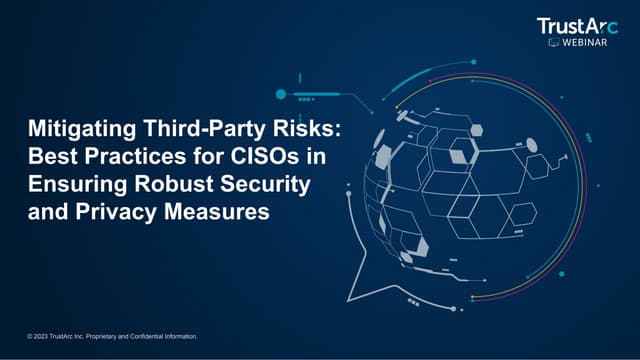 Third Party Risk Management | PPTX
